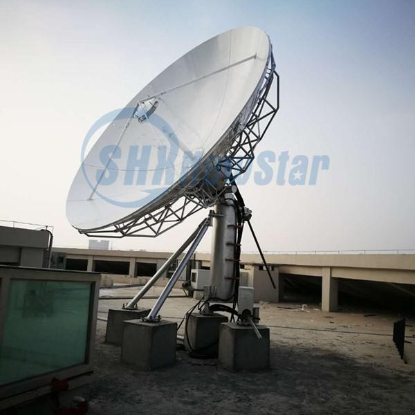 4.5 C/Ku band LMA satellite communication antenna - Newstar C band & Ku ...