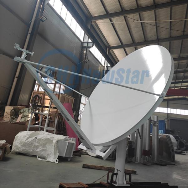 1.8m(180cm/6feet) fix earth station satellite dish antenna - Mewstar ...