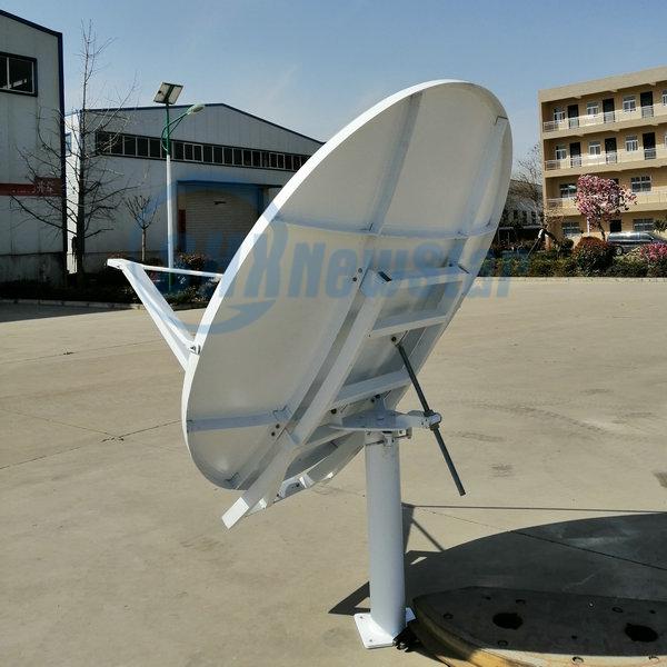 1.8m(180cm/6feet) fix earth station satellite dish antenna - Mewstar ...
