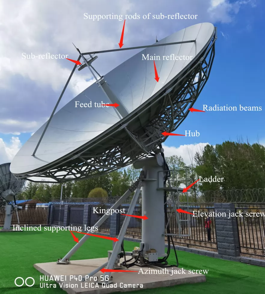7.3m Satellite Communication Antenna - Newstar Antenna